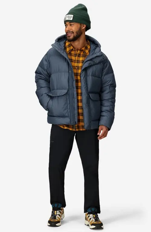MARMOT Stockholm Hooded 700 Fill Power Down Jacket - Thunderhead