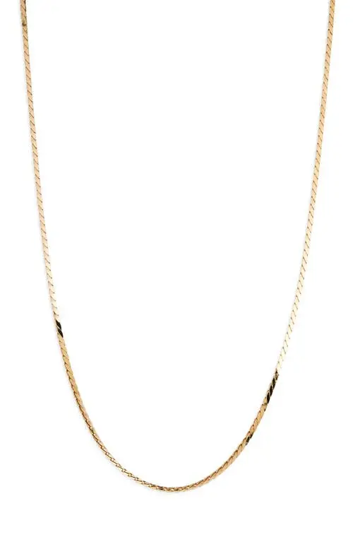 MIRANDA FRYE Bowie Chain Necklace - Gold