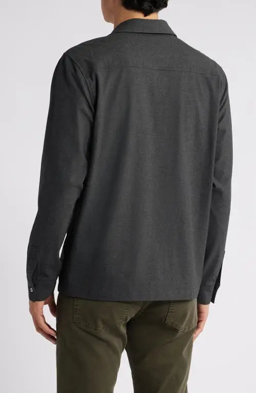FRAME Classic Stretch Flannel Button-up Shirt