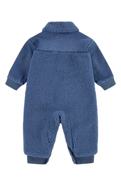 LEVI'S Denim And Fleece Romper