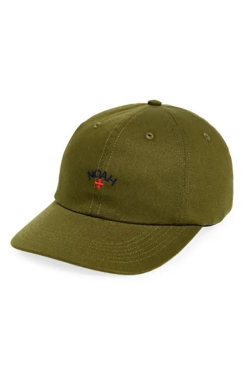 NOAH Core Logo Baseball Cap - Olive