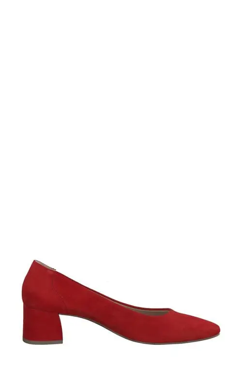 Paul Green Yvette Pointed Toe Pump - Salsa Suede