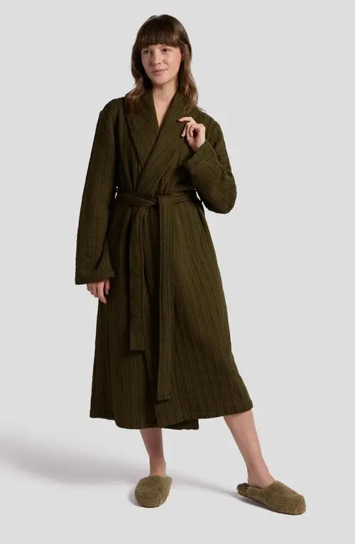 PARACHUTE Cozy Knit Robe - Olive