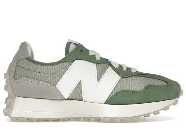 NEW BALANCE 327 Sneakers - Mallard Green/olivine