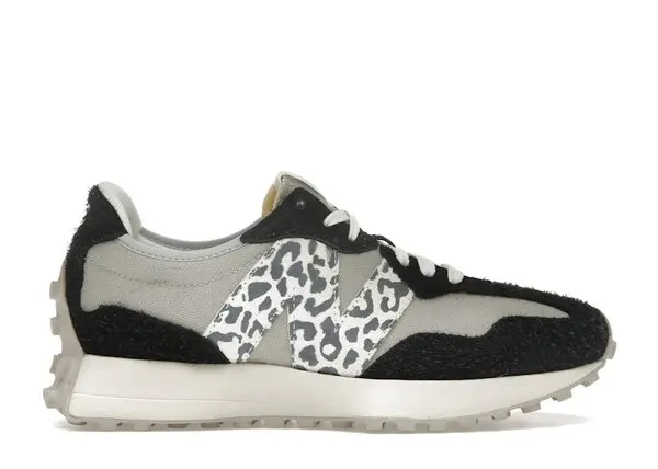 NEW BALANCE 327 Sneakers - Black/grey/leopard