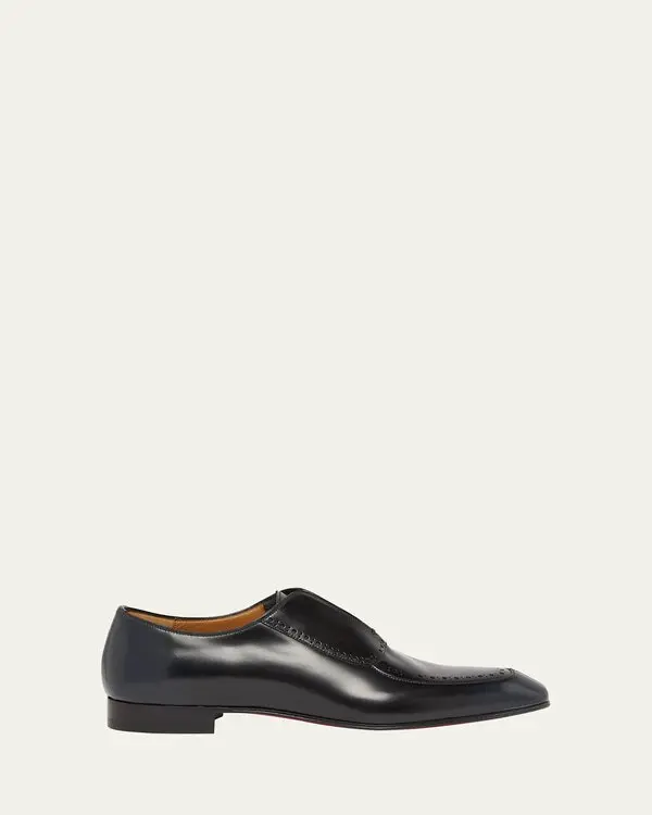CHRISTIAN LOUBOUTIN Lafitte Spike Leather Oxfords