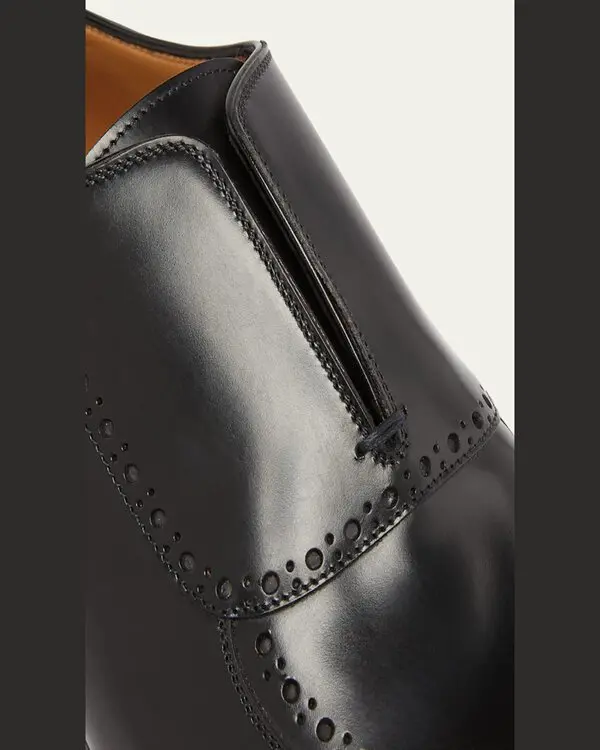 CHRISTIAN LOUBOUTIN Lafitte Spike Leather Oxfords