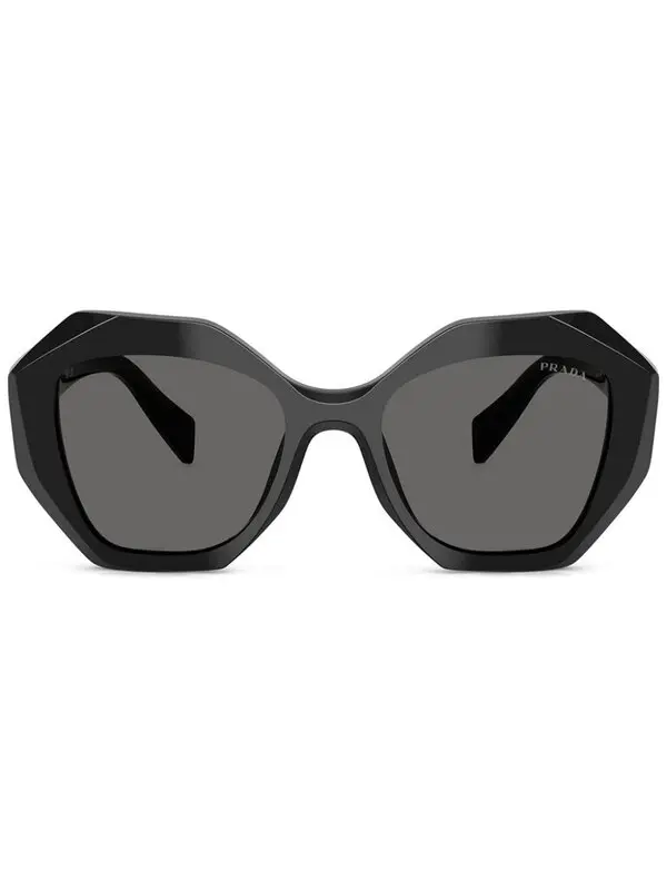 Prada Geometric Sunglasses - Black