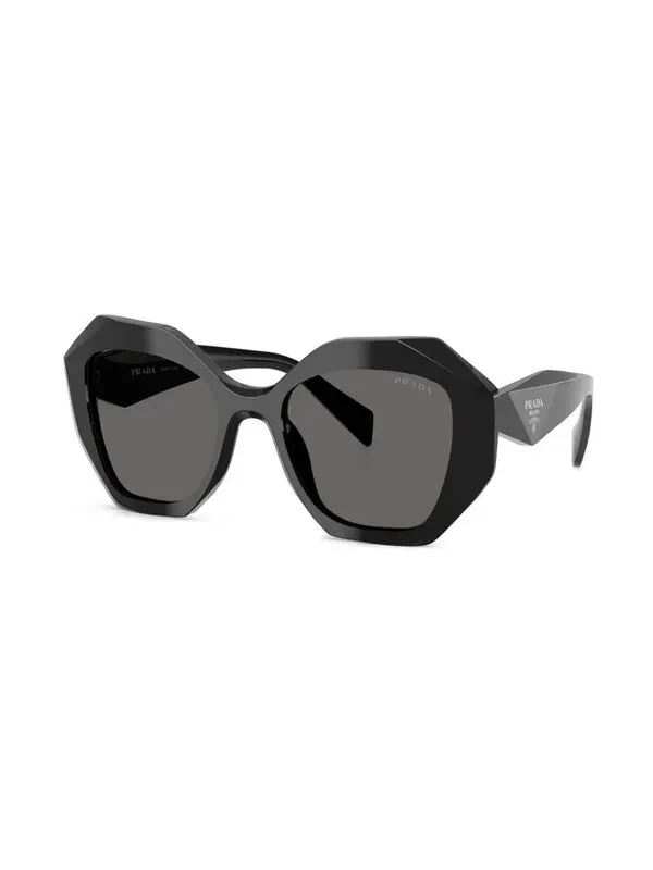 Prada Geometric Sunglasses - Black