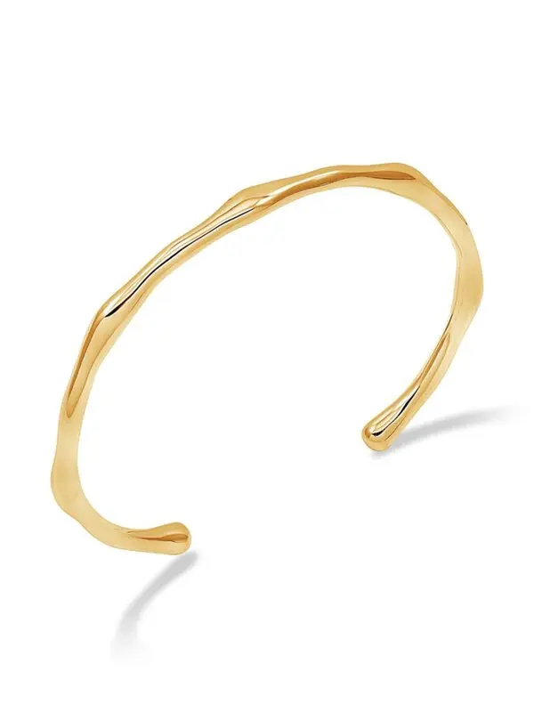 DOWER & HALL Waterfall Torque Bracelet - Gold