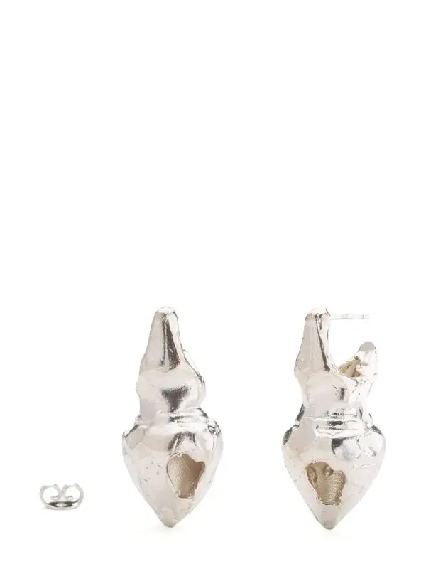 ALIGHIERI The Vessel Of Offerings Earrings - Silver