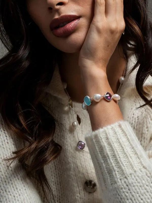 DOWER & HALL Candy Gemstone Bracelet
