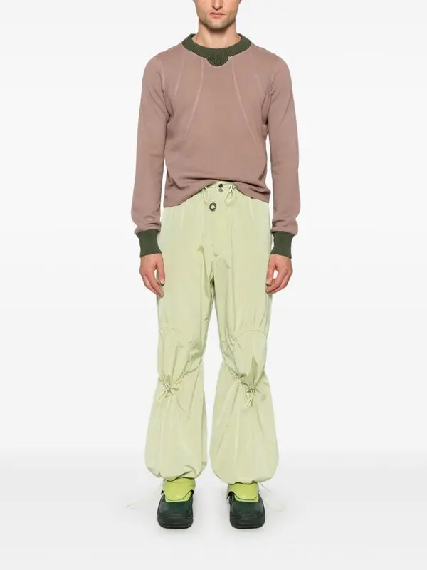 CHARLIE CONSTANTINOU Panelled Waffle Sweatshirt