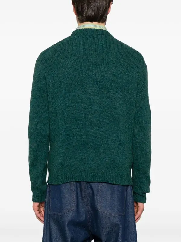 Maison Kitsuné Fox Intarsia-knit Sweater