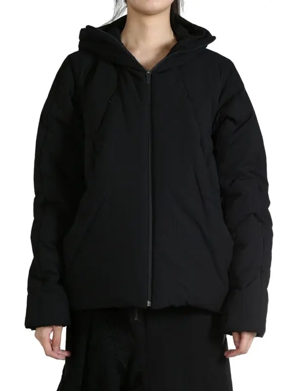 Hyein Seo Zip-Up Puffer Jacket In Black - 55% Off | Editorialist