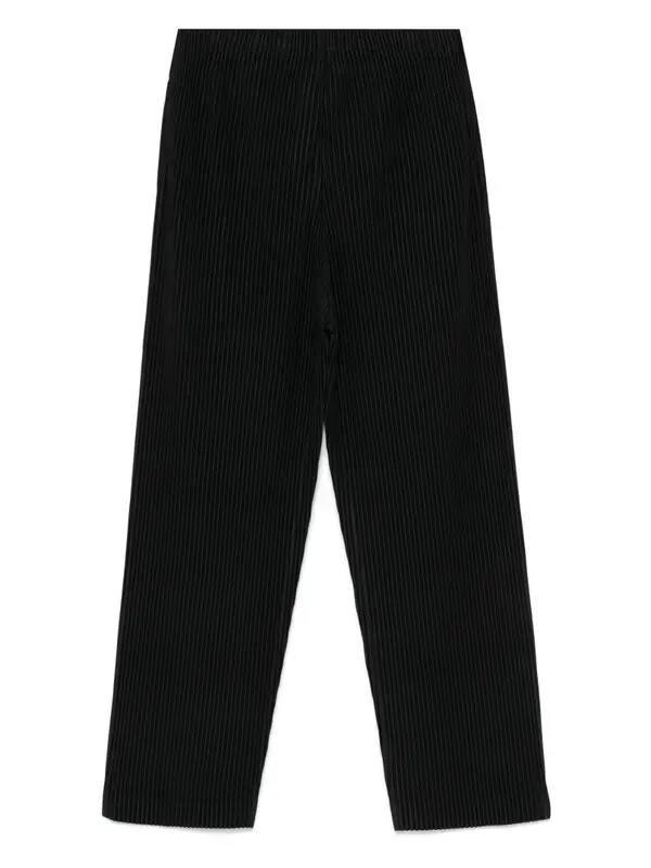 Issey Miyake Plissé Trousers - Black