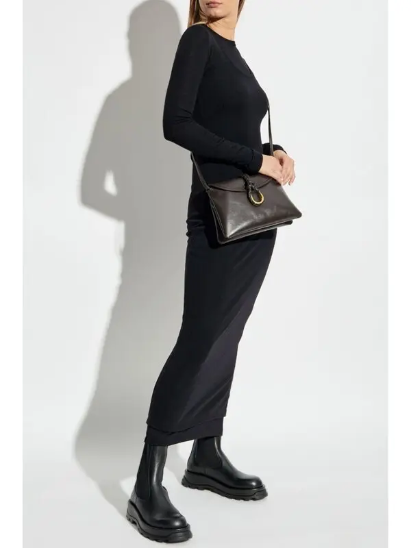 JIL SANDER Layered Wool Dress