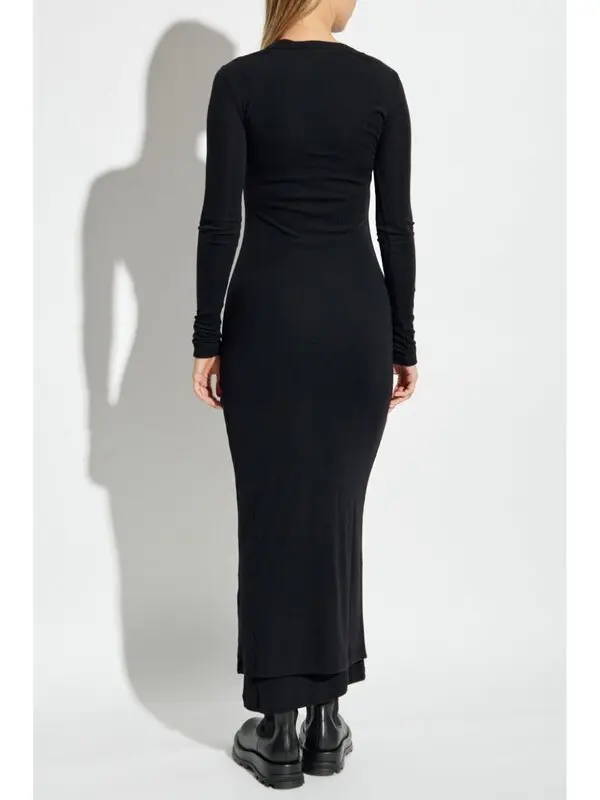 JIL SANDER Layered Wool Dress