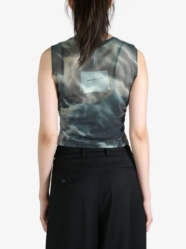 Alexander Wang Sheer Crop Top