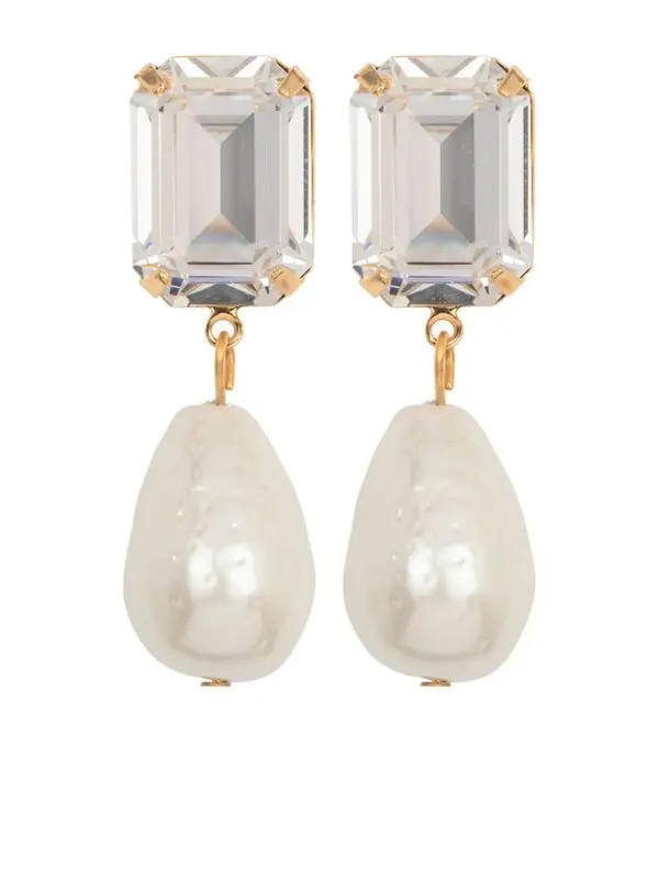 JENNIFER BEHR Liana Earrings - White