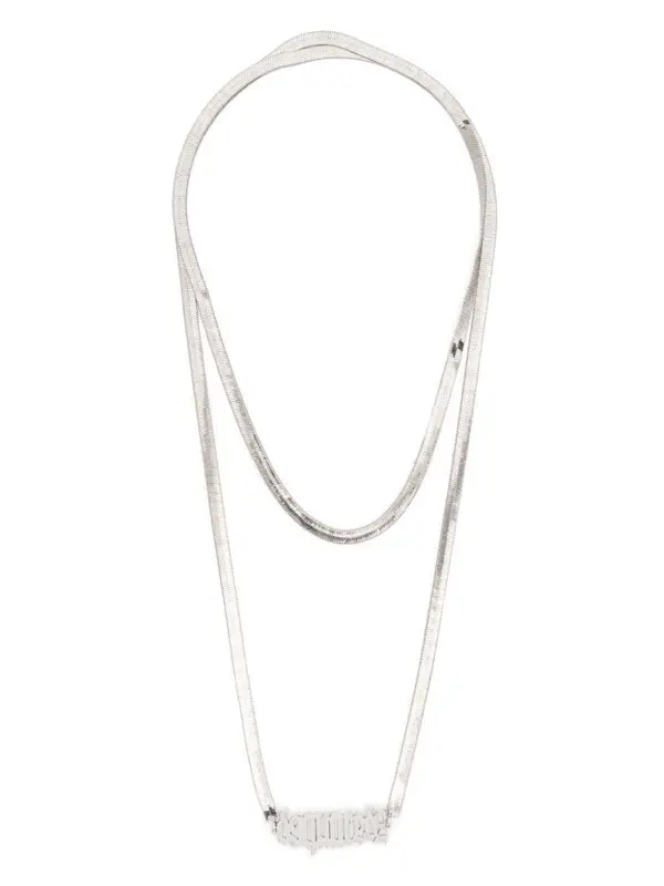 Dsquared2 Logo-lettering Necklace - Silver
