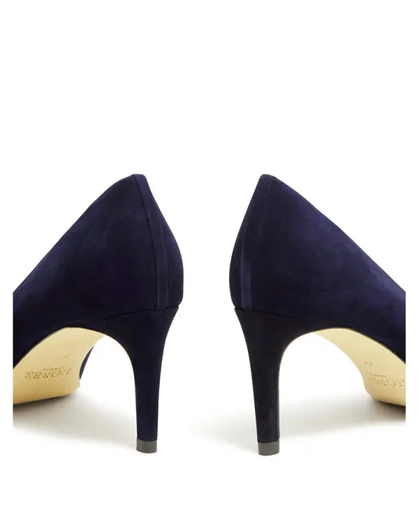 HOBBS LONDON Leila Court Stiletto Pumps - Midnight