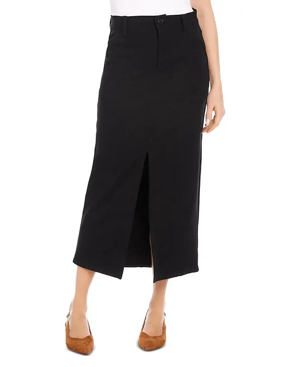 Karen Kane Chelsea Midi Skirt - Black