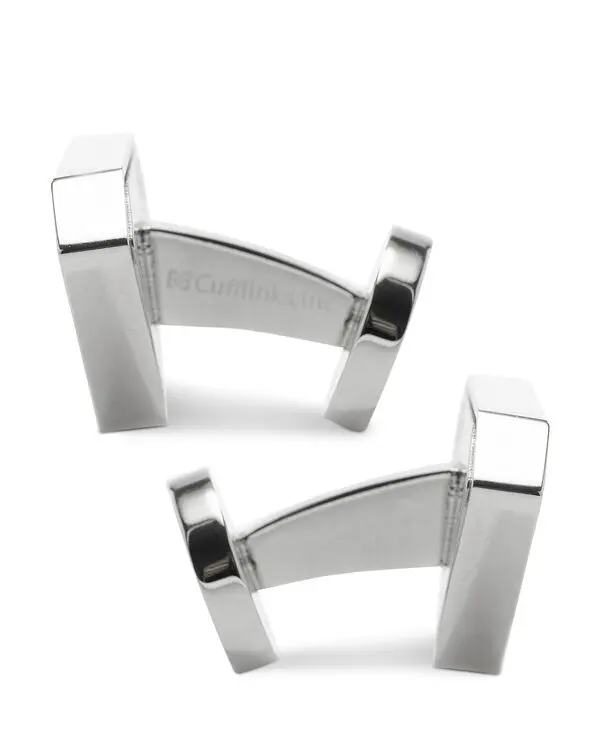 CUFFLINKS, INC. Superman Black Onyx Stainless Steel