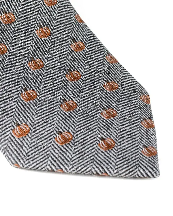 CUFFLINKS, INC. Pumpkin Herringbone Neck Tie