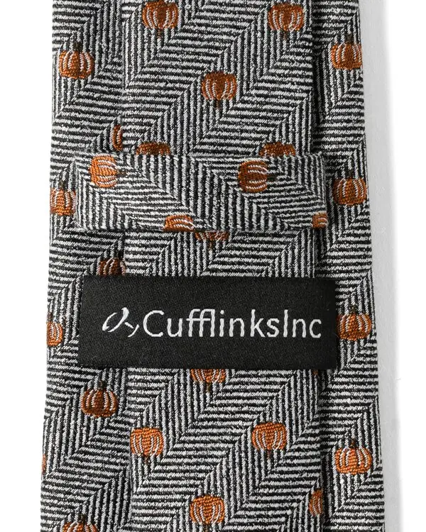 CUFFLINKS, INC. Pumpkin Herringbone Neck Tie