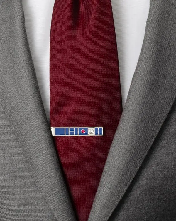 CUFFLINKS, INC. R2d2 Sliding Stone Tie Bar