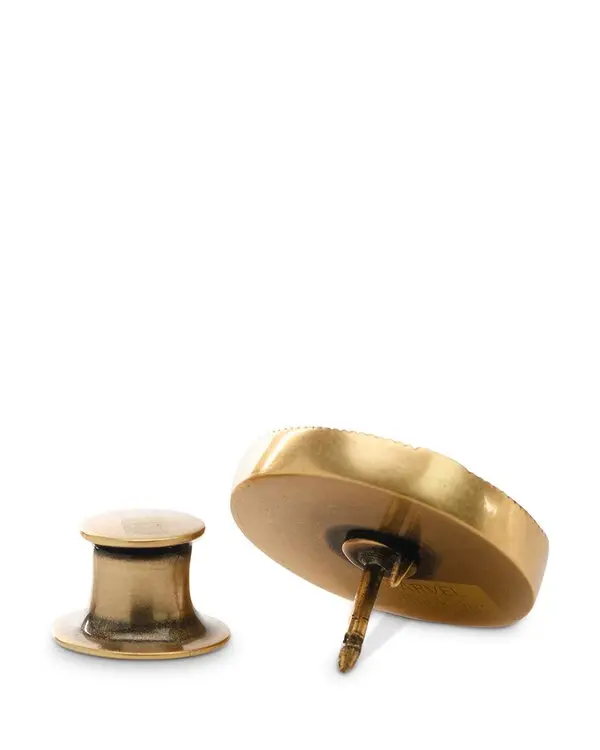 CUFFLINKS, INC. Infinity Stones Antique Gold Tone Lapel Pin