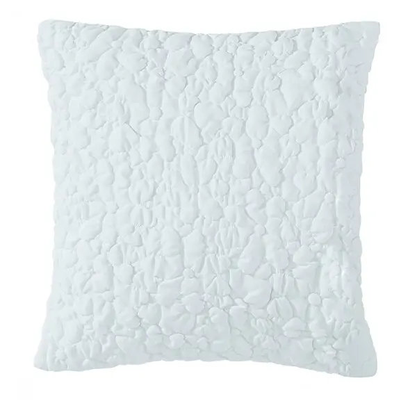 PERI HOME Floral Bubble Decorative Pillow, 20 X 20 - White