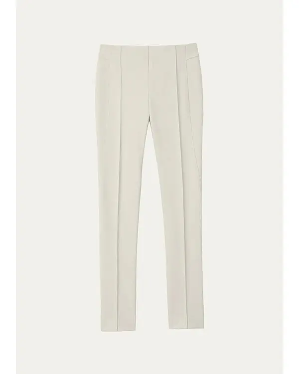 Lafayette 148 New York Acclaimed-stretch Gramercy Pants - Sand