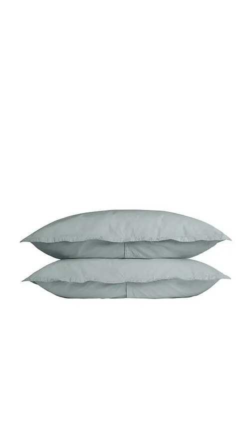 PARACHUTE Percale Sham Set In . Also - Blue