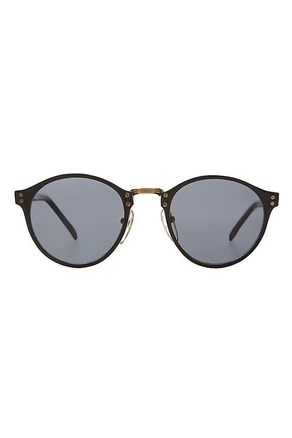 SUNGLASS MUSEUM Vintage Luca Sunglasses - Black