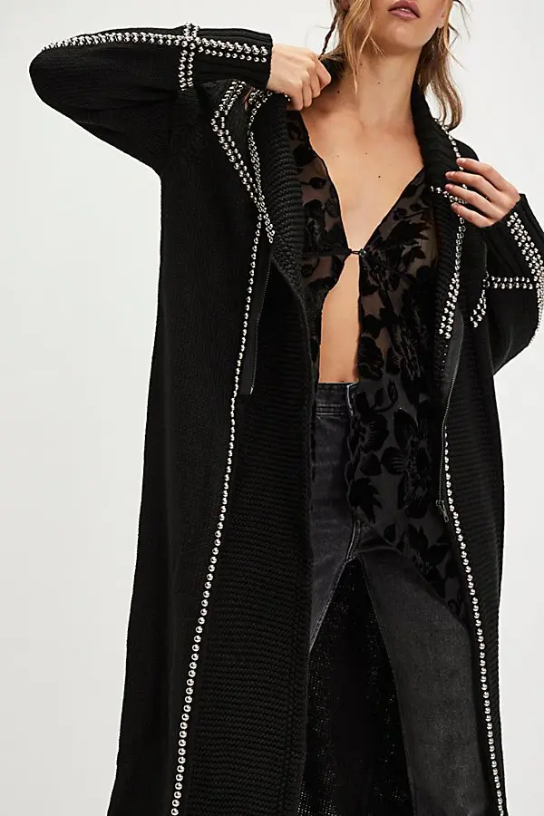 UNDERSTATED LEATHER Moto Robe - Black