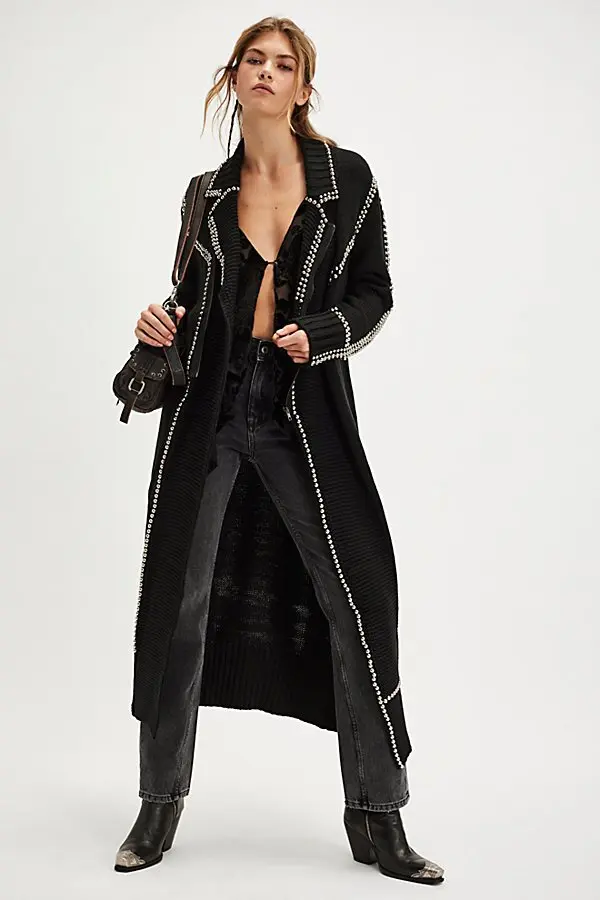 UNDERSTATED LEATHER Moto Robe - Black