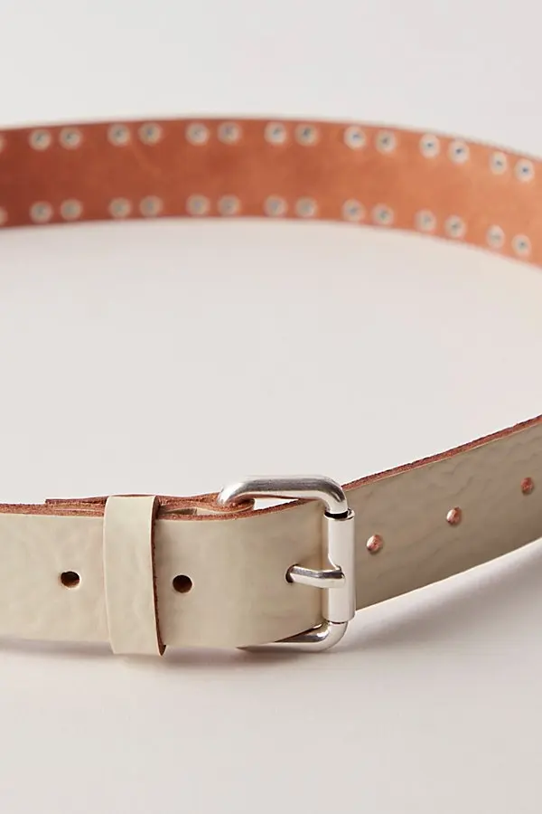 Free People Stroke Of Midnight Belt - Bone