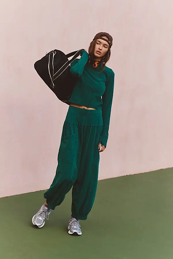 Free People Up In The Air Set - Evergreen