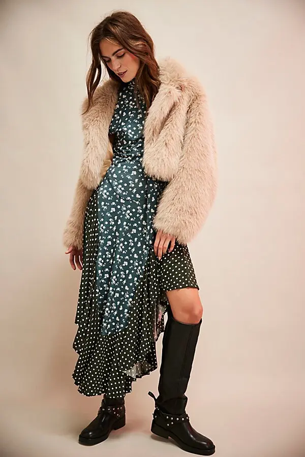 knee length dresses for ladies Free People Via Midi Dress – The Cadillac Cowgirl main image 0