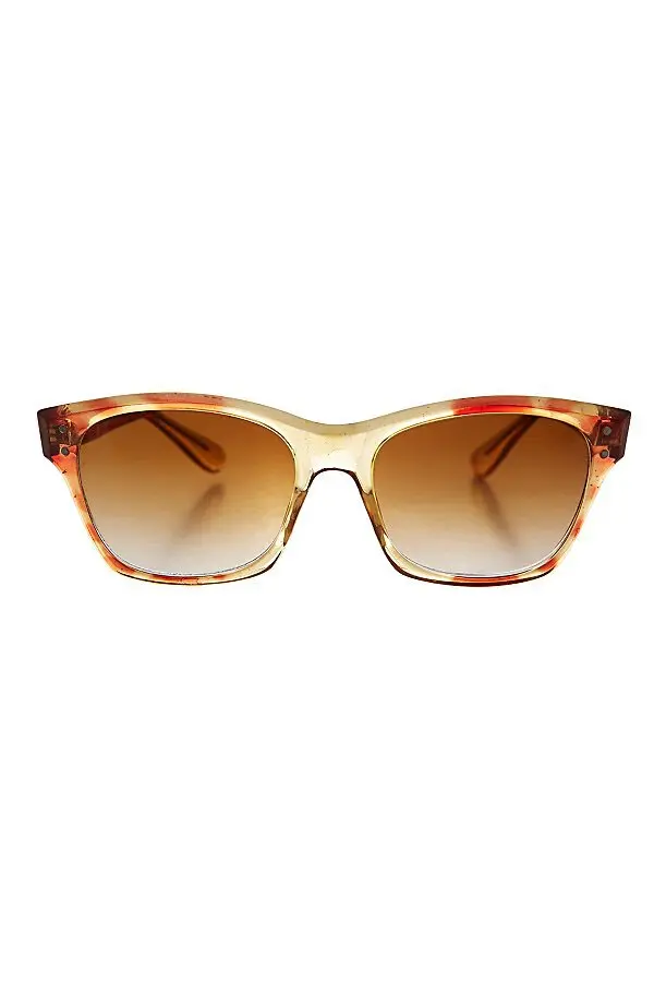 SUNGLASS MUSEUM Vintage Rex Sunglasses Selected By - Golden Tortoiseshell