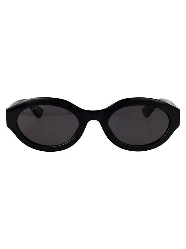 Gucci Acetate Sunglasses - 001 Black Black Grey