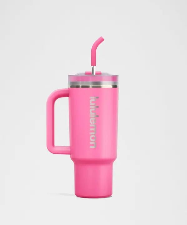 Lululemon Insulated Tumbler - Flamingo Fun