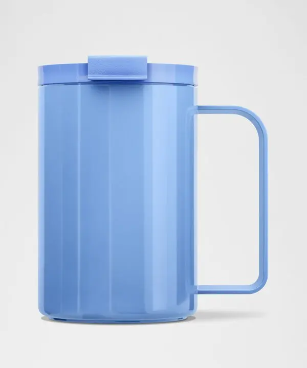 Lululemon Insulated Mug 12oz - Prep Blue
