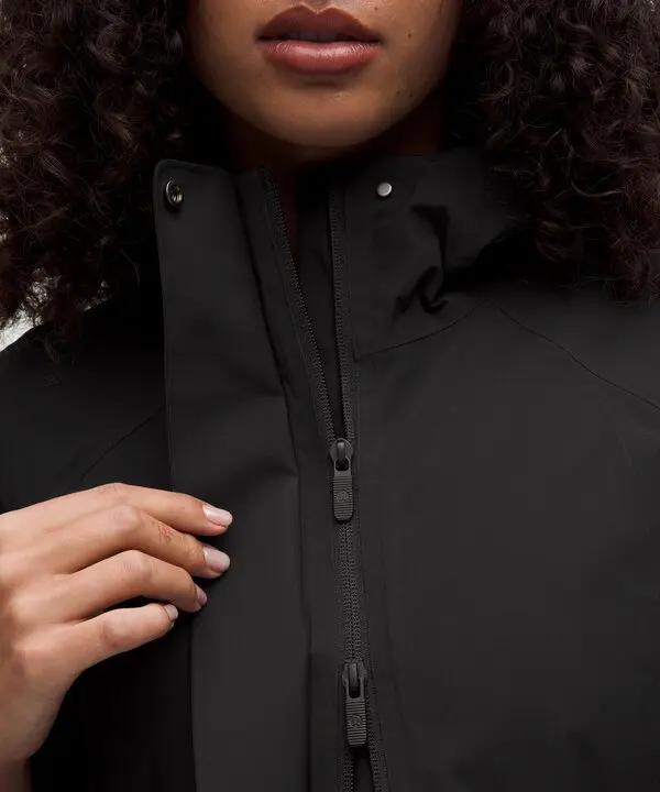 Lululemon Rain Rebel Insulated Jacket - Black | Editorialist