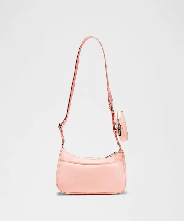 Lululemon Crossbody Bag With Nano Pouch - Flush Pink | Editorialist