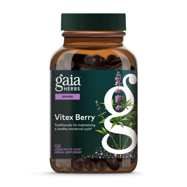 GAIA HERBS Vitex Berry Supports Hormone Balance & Fertility For - No Color