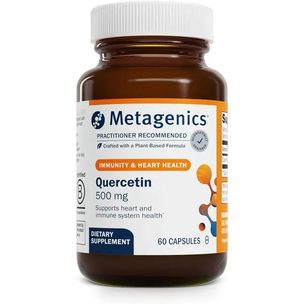 METAGENICS Quercetin 500 60 Capsules - One-color