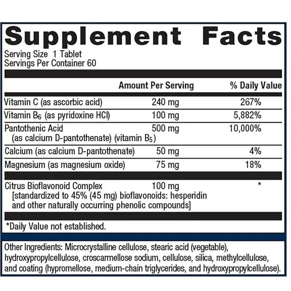 METAGENICS Cortico-b5b6 60 Tablets